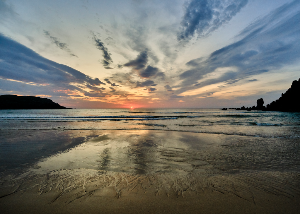 Dalmore Beach Sunset – Callanish Digital Design